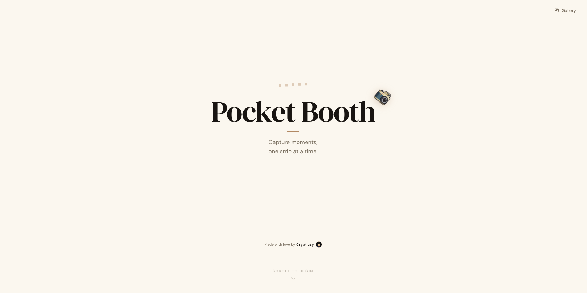 Pocket Booth